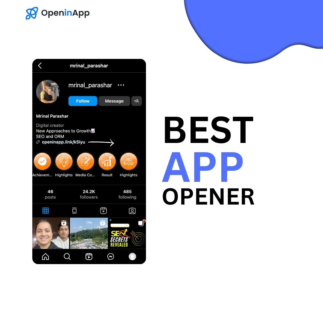 OpeninApp is the best app opener tool in 2024 : Free App Opener