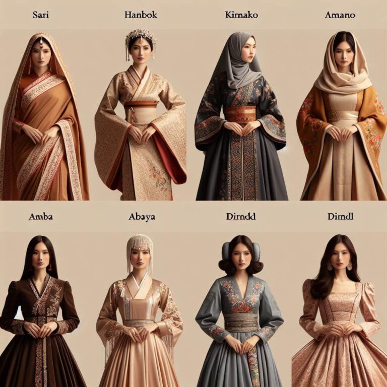 101+ Traditional Dress Captions for Cultural Vibes